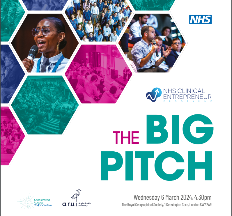 NHS Clinical Entrepreneur Big Pitch Event 2024: Celebrating Innovation ...